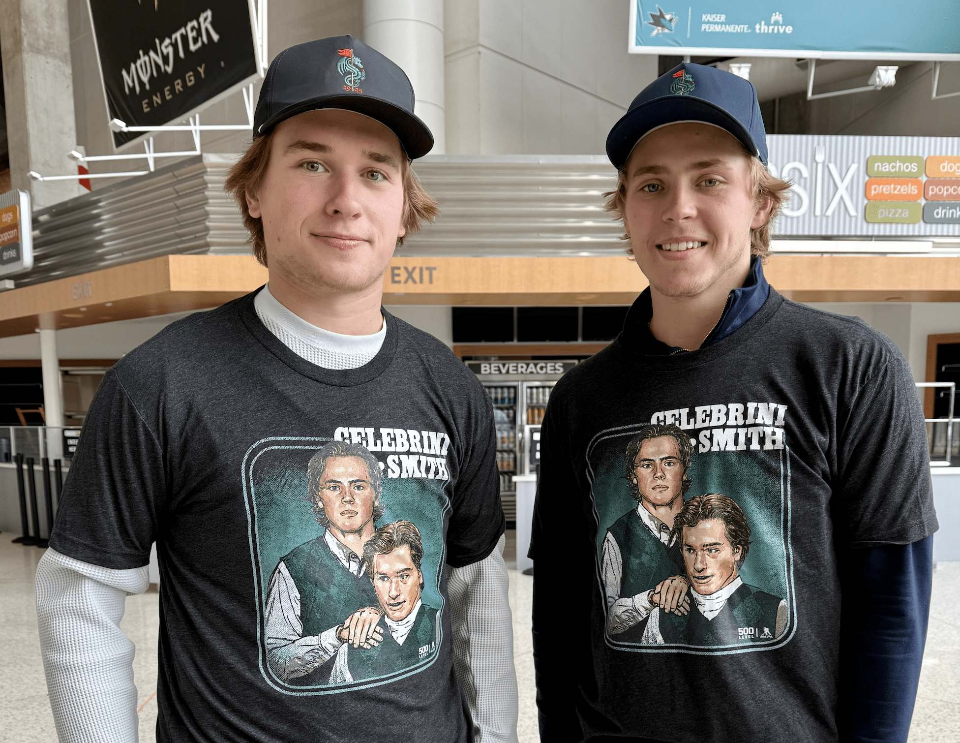 SJHN Daily: Celebrini-Smith 'Step Brothers' Shirt Goes Viral, Cuda ...