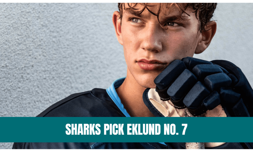 BREAKING: Sharks Draft William Eklund | San Jose Hockey Now