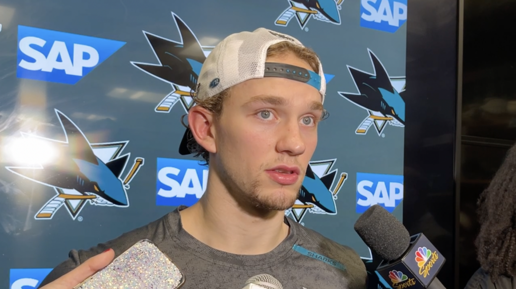 Sharks Locker Room: Eklund & Mukhamadullin Shine, But Winning Streak ...