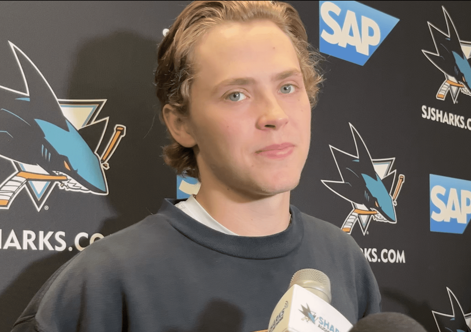 Smith Surprised by How Close He Got With Celebrini, Hopes To Play ...