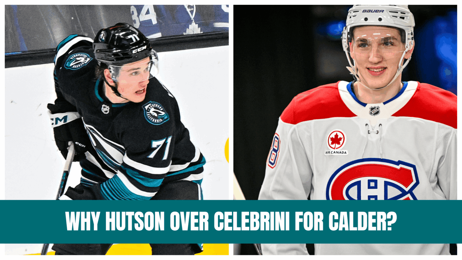 Why Did I Vote Hutson Over Celebrini for Calder? | San Jose Hockey Now