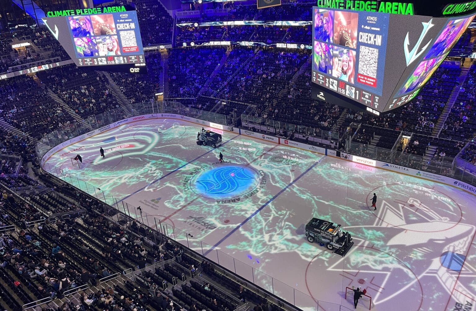 Sharks Crush Kraken 6-1, Celebrini Now Tied for NHL Scoring Lead With ...