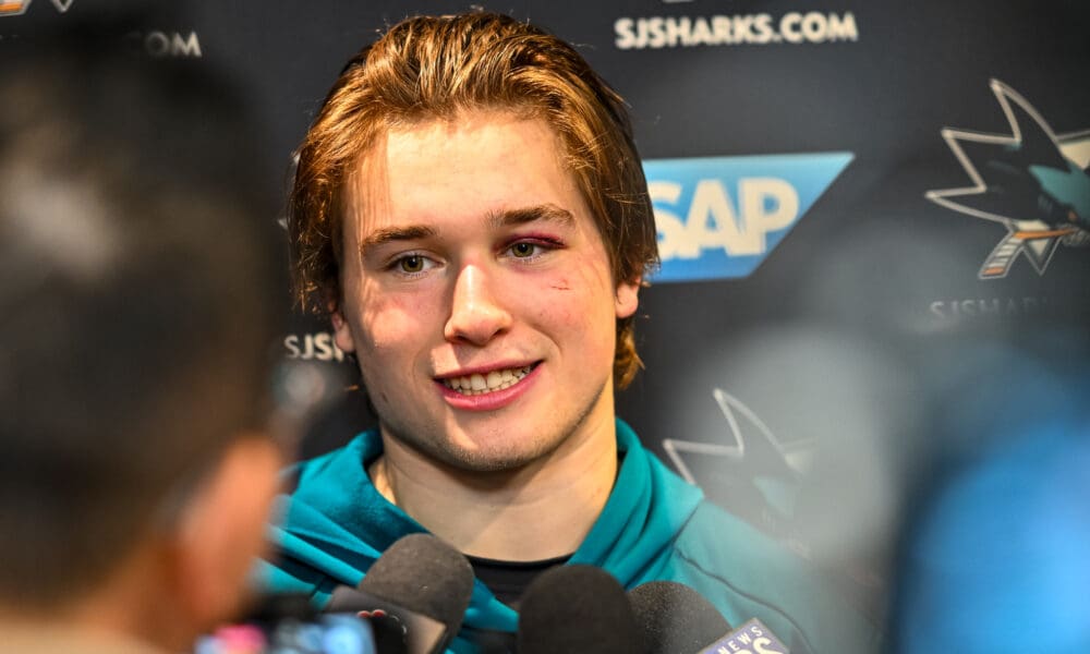 SJHN Daily: How Sharks Celebrated New Year's Eve, Celebrini Named NHL ...