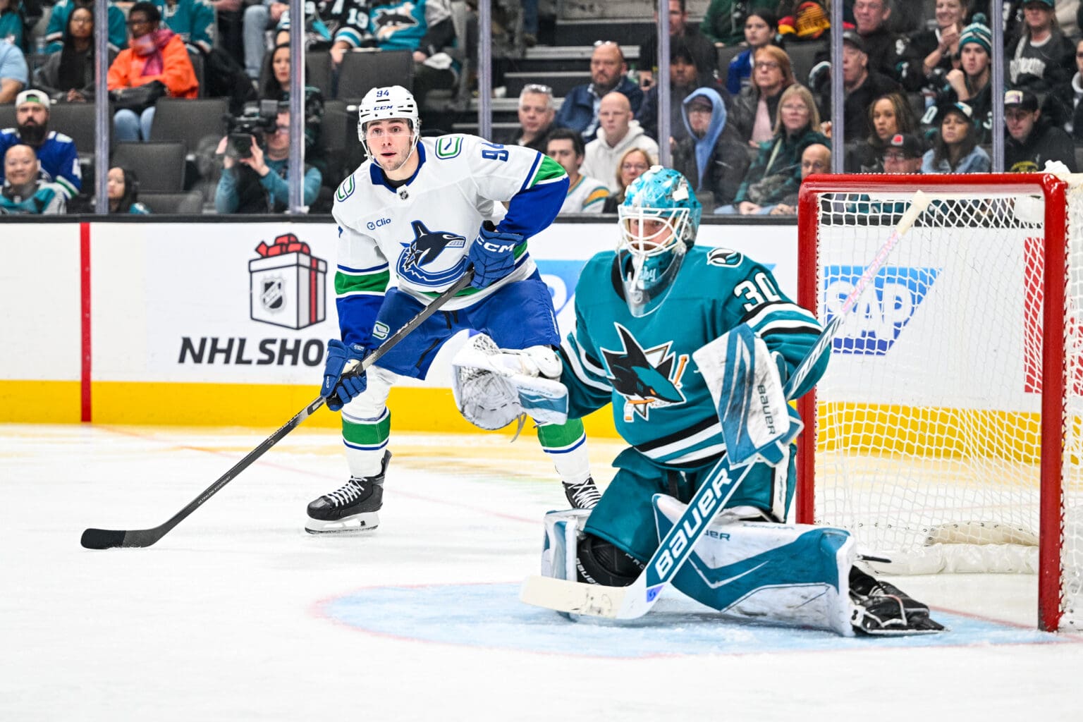 Linus Karlsson Continues To "Show Well" Against Sharks Organization ...